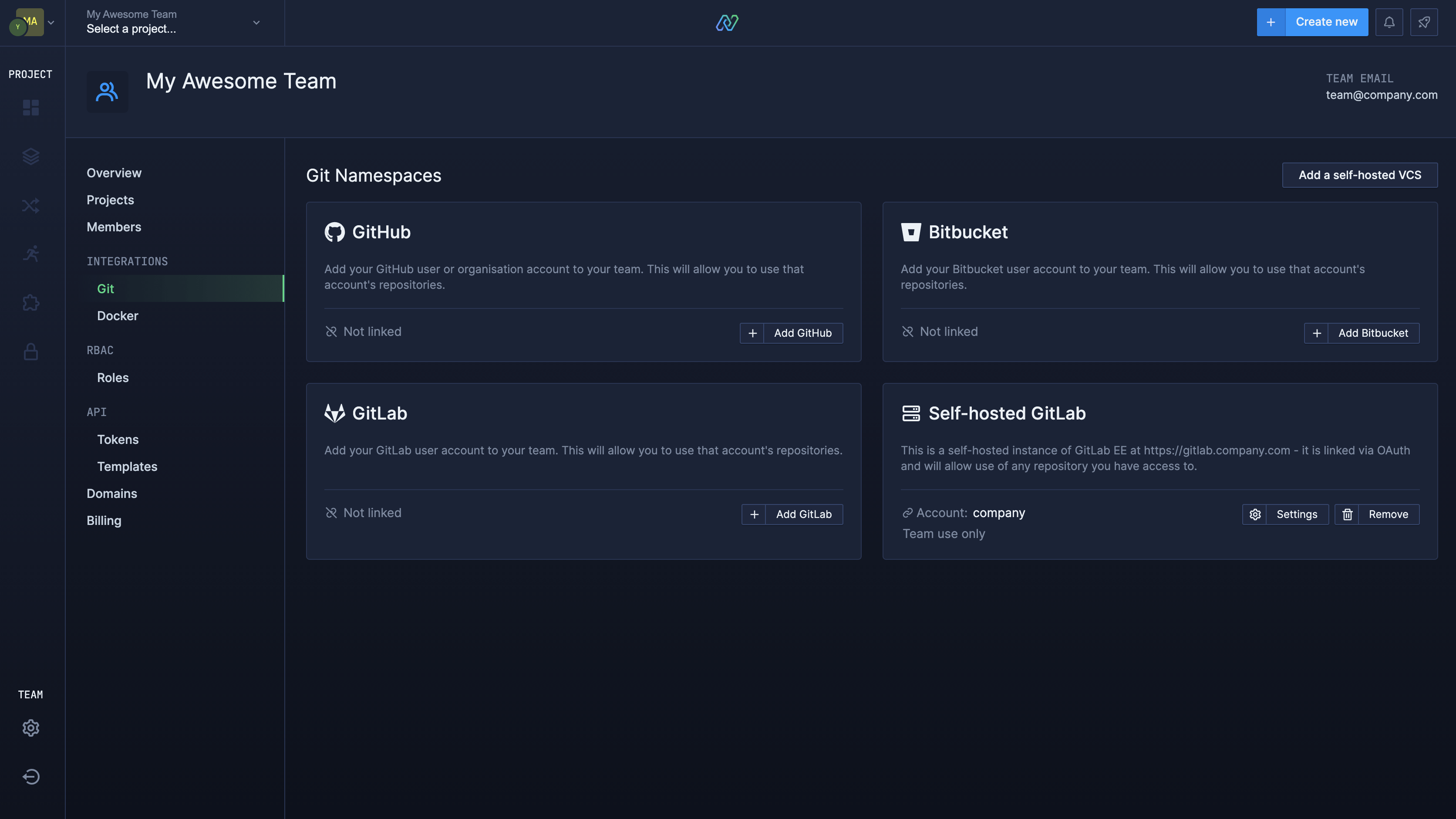 Git Integration Application Documentation Northflank